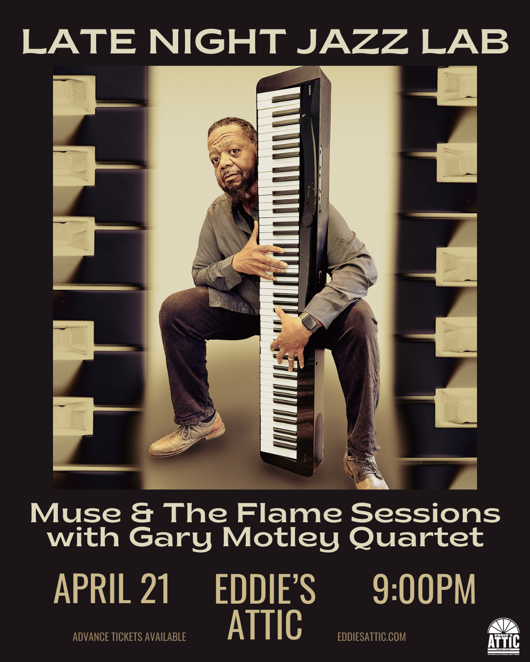 Late Night Jazz Lab: Muse & The Flame Sessions with Gary Motley Quartet ...